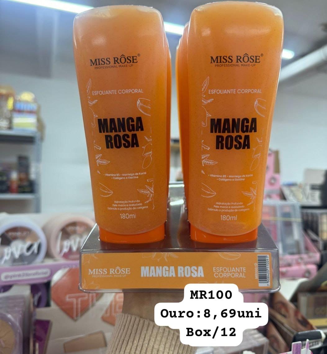 Hidratante Corporal Manga Rosa Miss Rose – Direto da 25