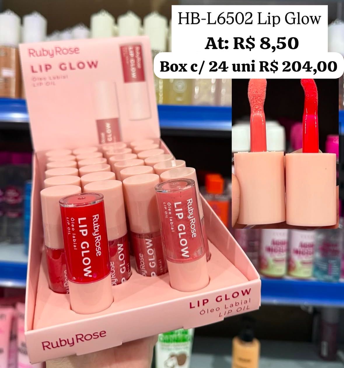 Lip Glow Ruby Rose – Direto da 25