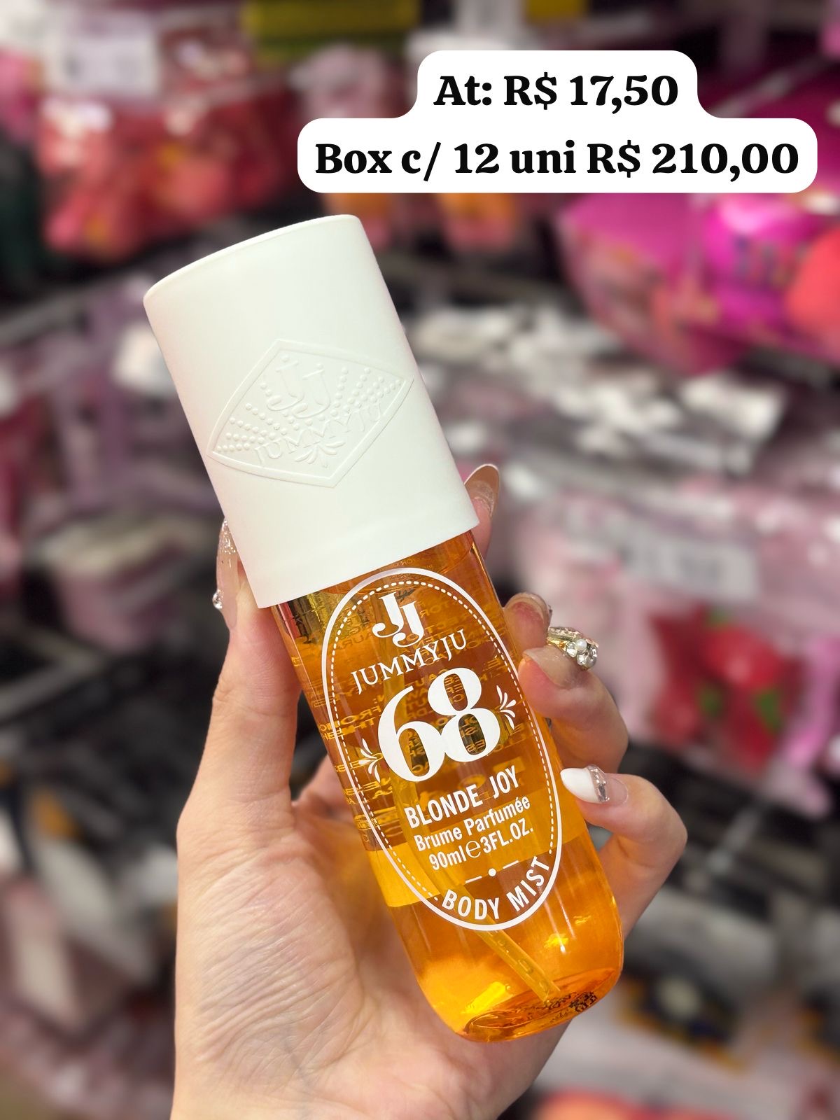 Body Splash Blonde Joy 68 JummyJu 90ML – Direto da 25