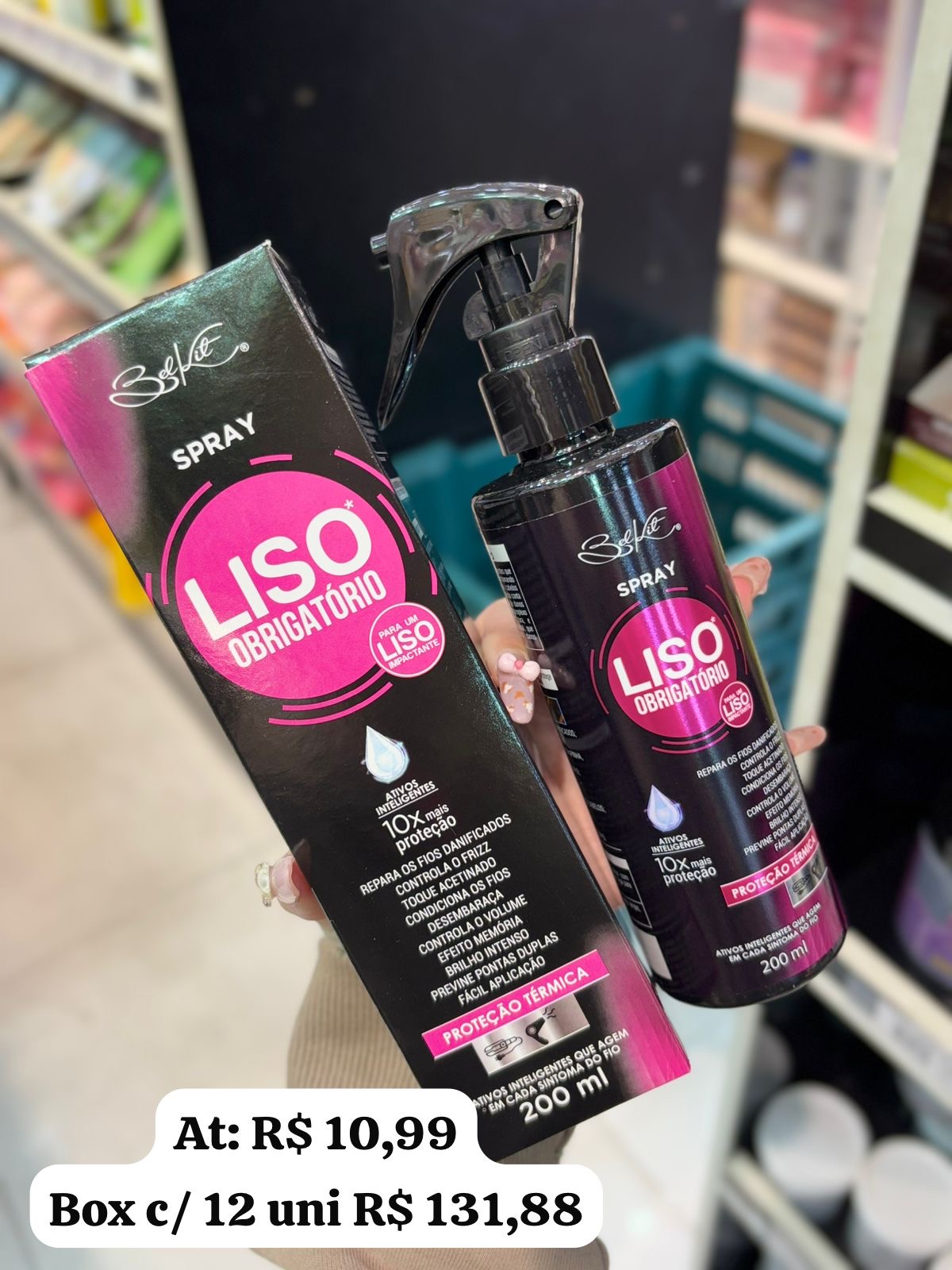 Protetor Térmico Liso Obrigatório Bel Kit – Direto da 25