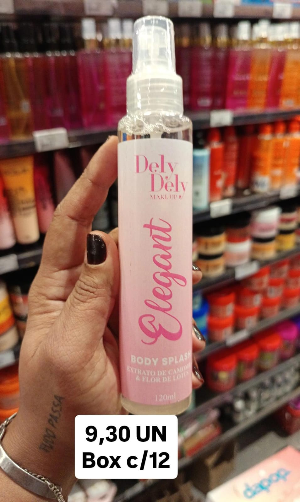 Body Splash Elegant Dely Dely – Direto da 25